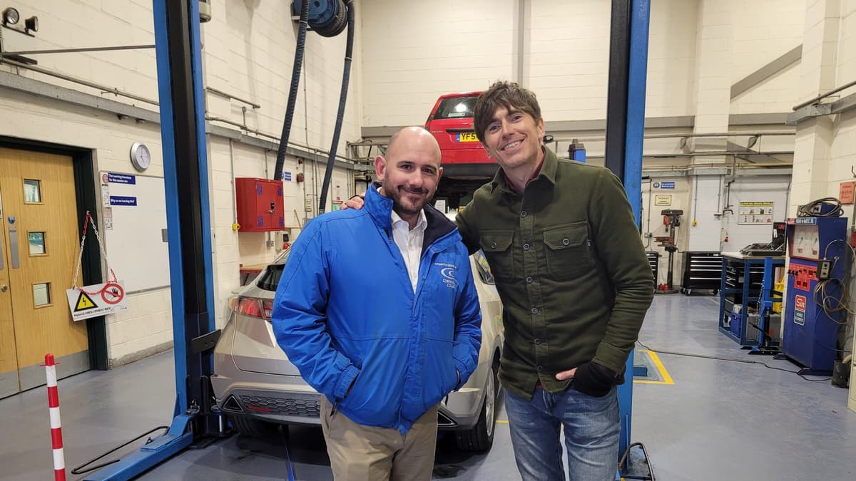 TV presenter Simon Reeve made college visit for latest documentary on ...
