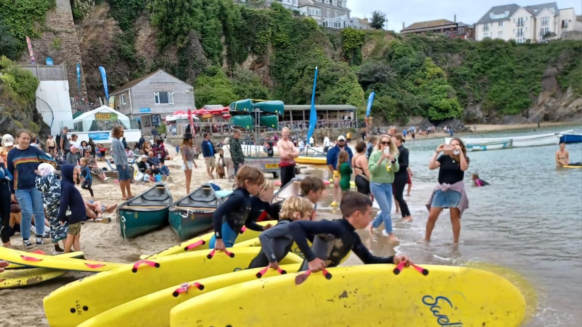 Newquay Harbour Sports Day makes a big splash | voicenewspapers.co.uk