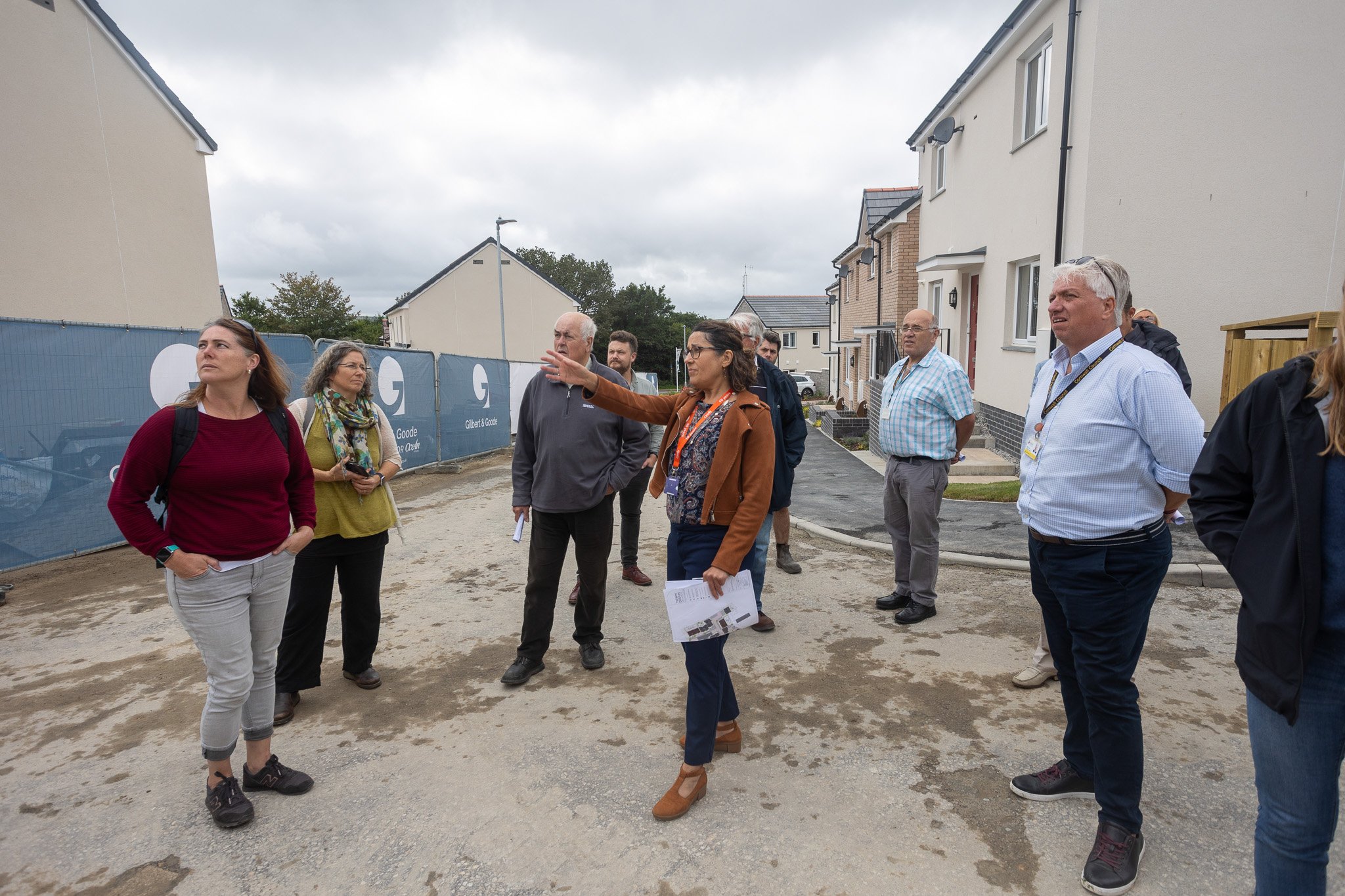Councillors tour new housing developments spearheaded by Ocean Housing ...
