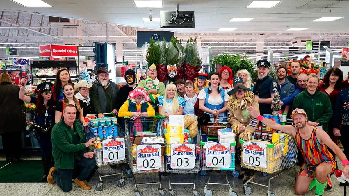 Banger rally participants hold supermarket fundraiser | voicenewspapers ...