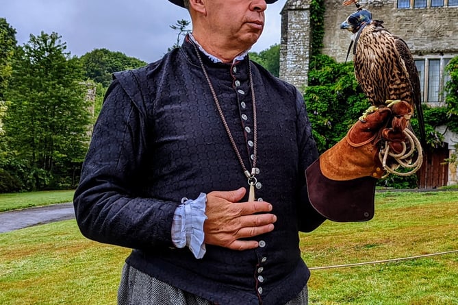 Manor house near Newquay is staging a falconry display to bring history ...