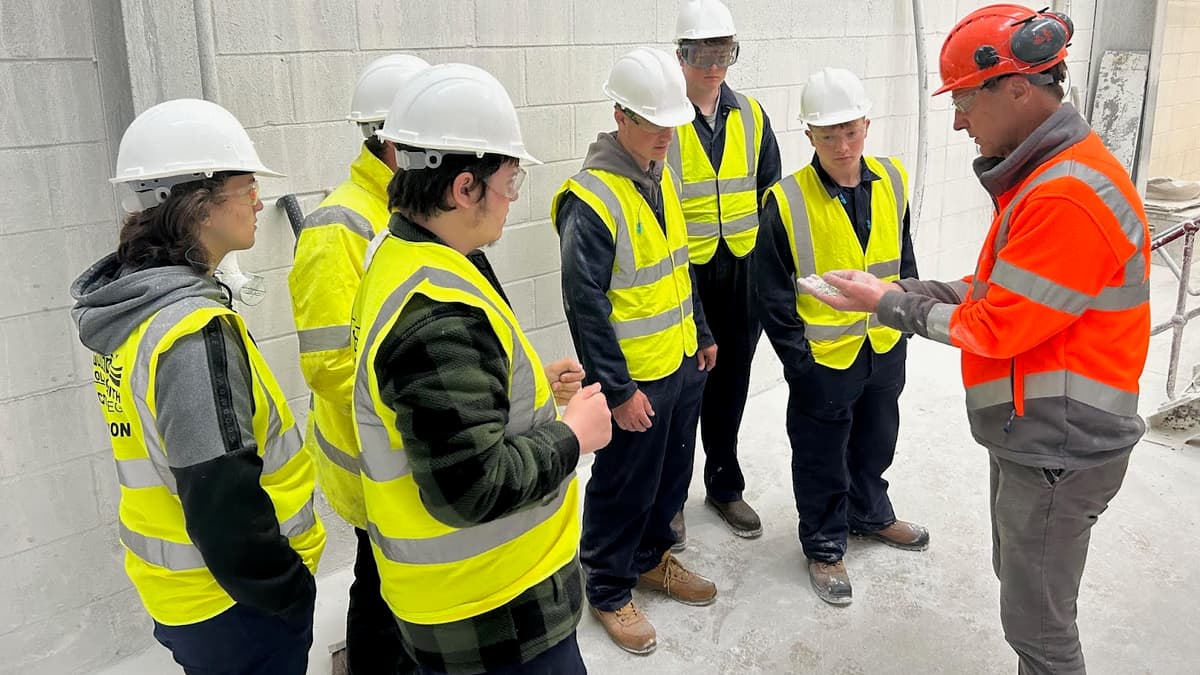 Engineering students learn about the world of china clay ...
