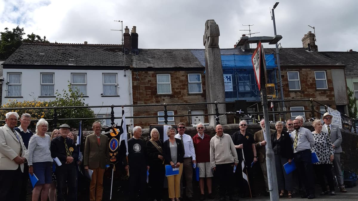 Event held to commemorate anniversary of 1497 Cornish rebellion ...