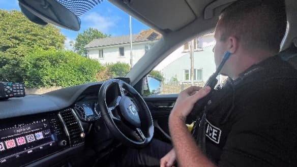 Riding along with patrol officers in Saltash and Penzance ...
