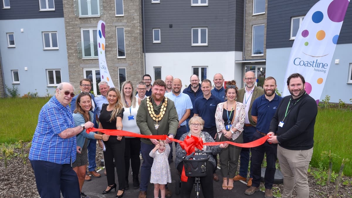 Charity completes its biggest affordable housing scheme at Quintrell ...