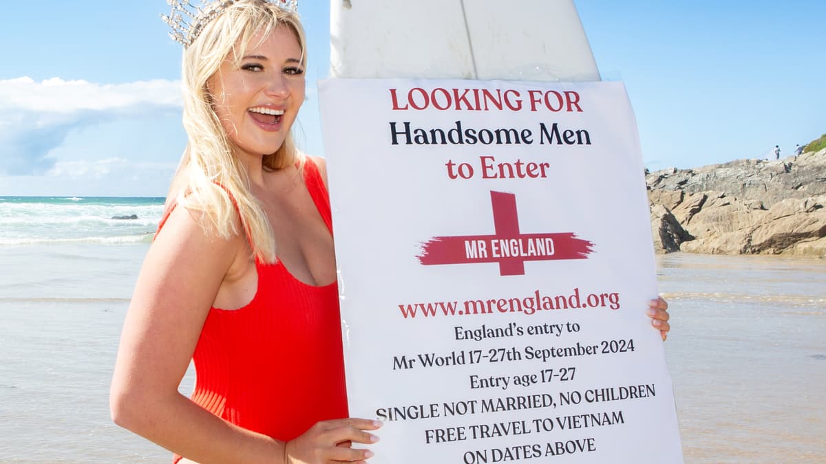 Miss England leads hunt for the next Mr England - after only a handful ...