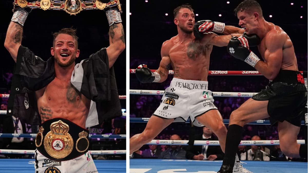 Newquay's Brad Pauls knocks out Nathan Heaney to make history and win ...