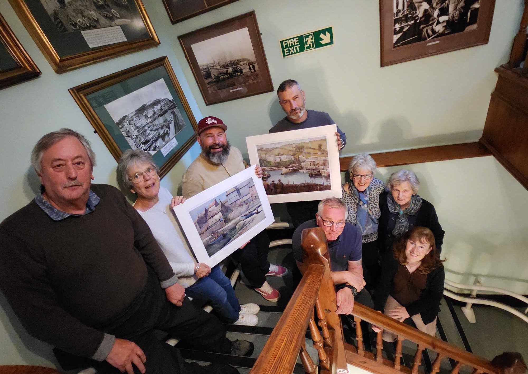 Mevagissey museum celebrates completion of new roof works ...
