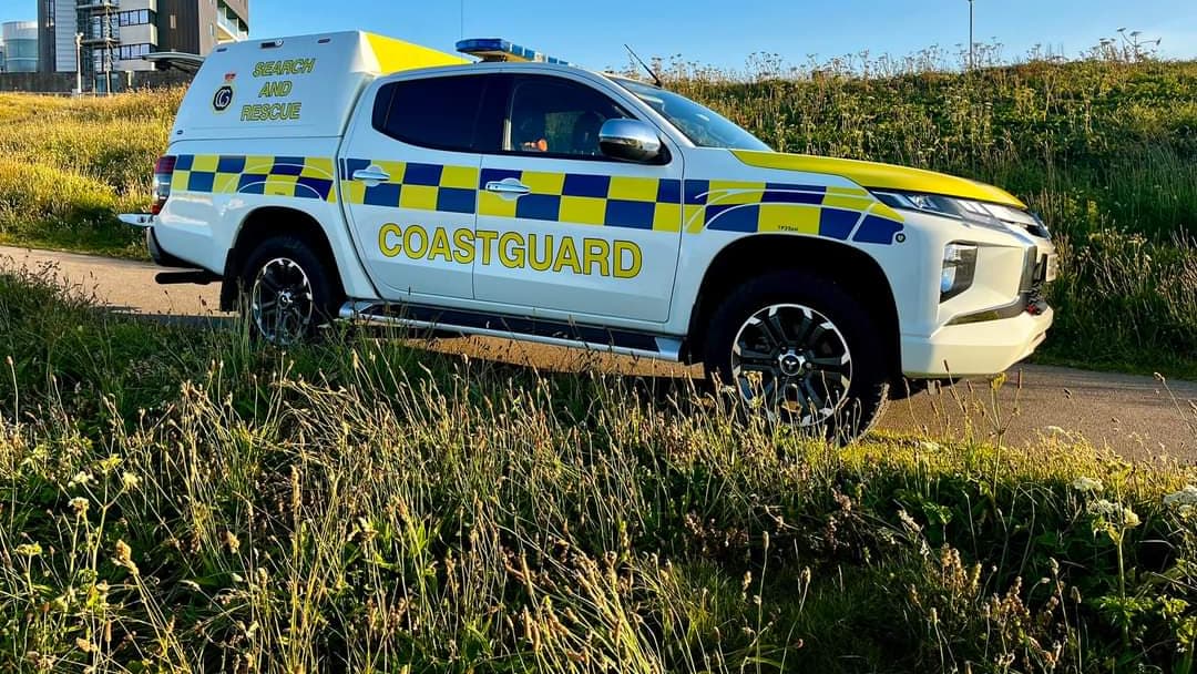Emergency services scrambled after people trapped by the incoming tide ...