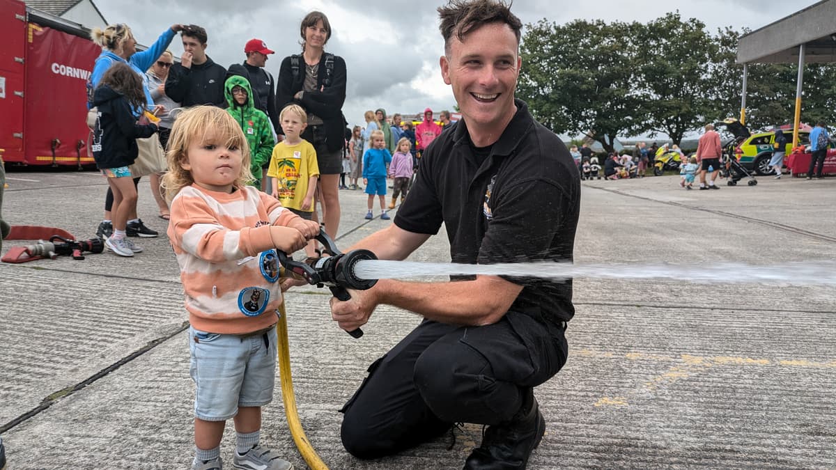 Newquay Fire Station hosts fun-filled open day | voicenewspapers.co.uk