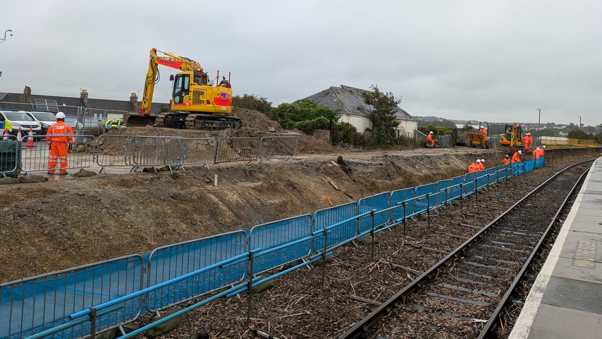 Work on second platform at Newquay Train Station taking shape ...