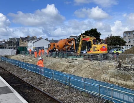 Work on second platform at Newquay Train Station taking shape ...