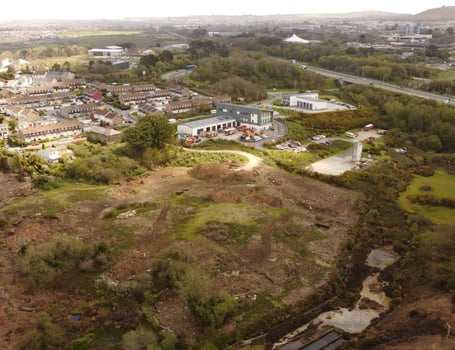 Plan for homes and commercial units near fire headquarters ...