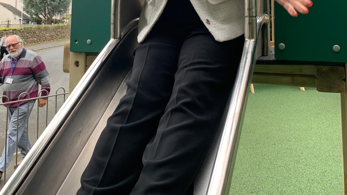 Mayor christens new play equipment following regeneration of two play ...