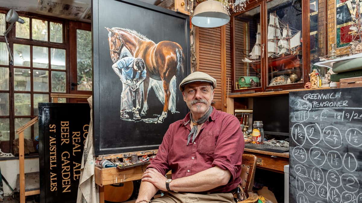 Work of pub sign artist Andrew Grundon is in demand | voicenewspapers.co.uk