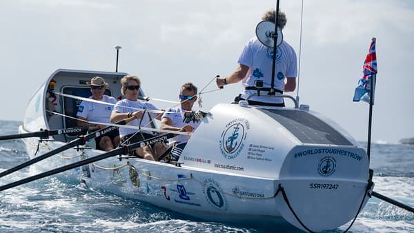 Invictus Atlantic team begin epic 3,000-mile row for Cornish mental ...