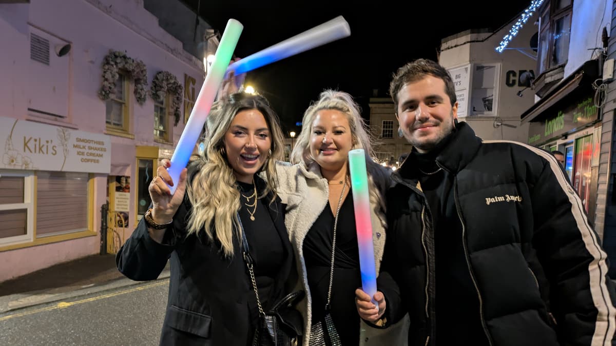 Newquay burst into 2025 with a spectacular fireworks display ...