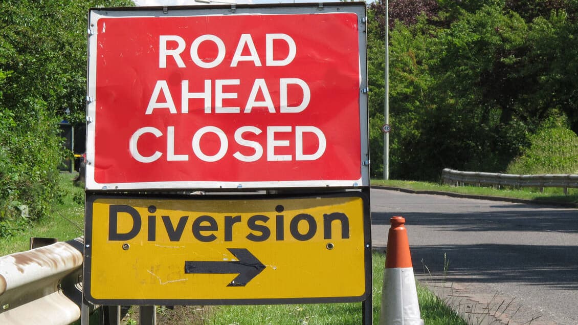 Overnight road closures to take place at A30's Chiverton junction ...