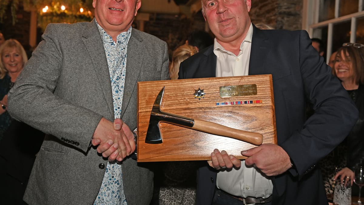 Three cheers for 'Grifter' as he retires from Cornwall Fire and Rescue Service | voicenewspapers ...