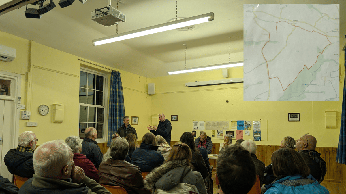 Plans for large wind farm near Bodmin Moor unveiled at village hall ...