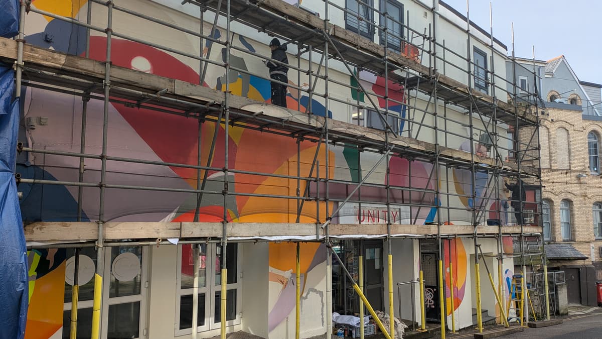 New colourful murals set to grace town centre | voicenewspapers.co.uk