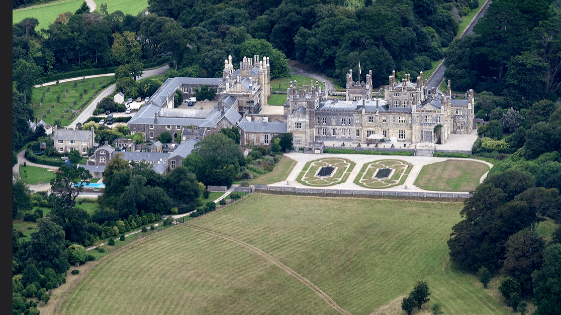 Barrie Doney's Cornwall: A bird's eye view of the Tregothnan Estate ...