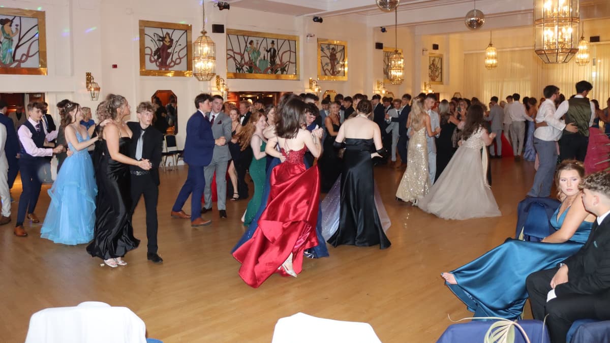 Students from Penrice Academy in St Austell put on the style as they ...
