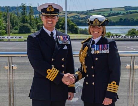 Cornish-born Captain takes command at HMS Raleigh | voicenewspapers.co.uk