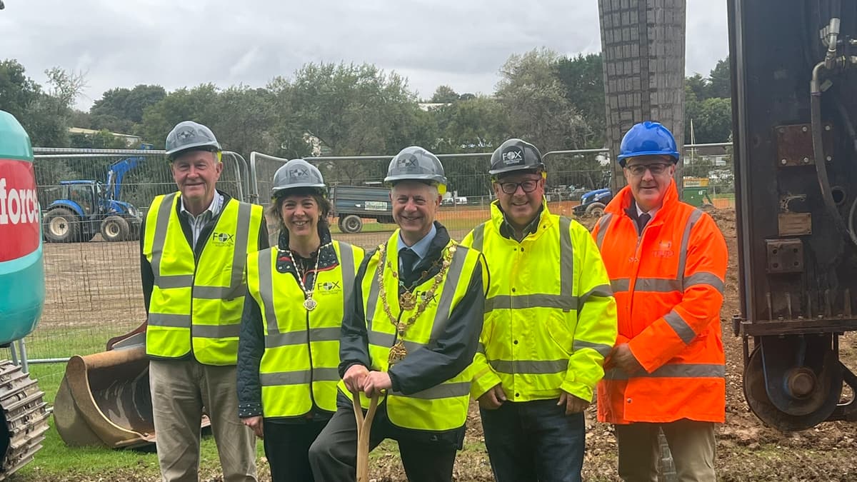 Work begins on construction of new Sports Hub building at Boscawen Park ...